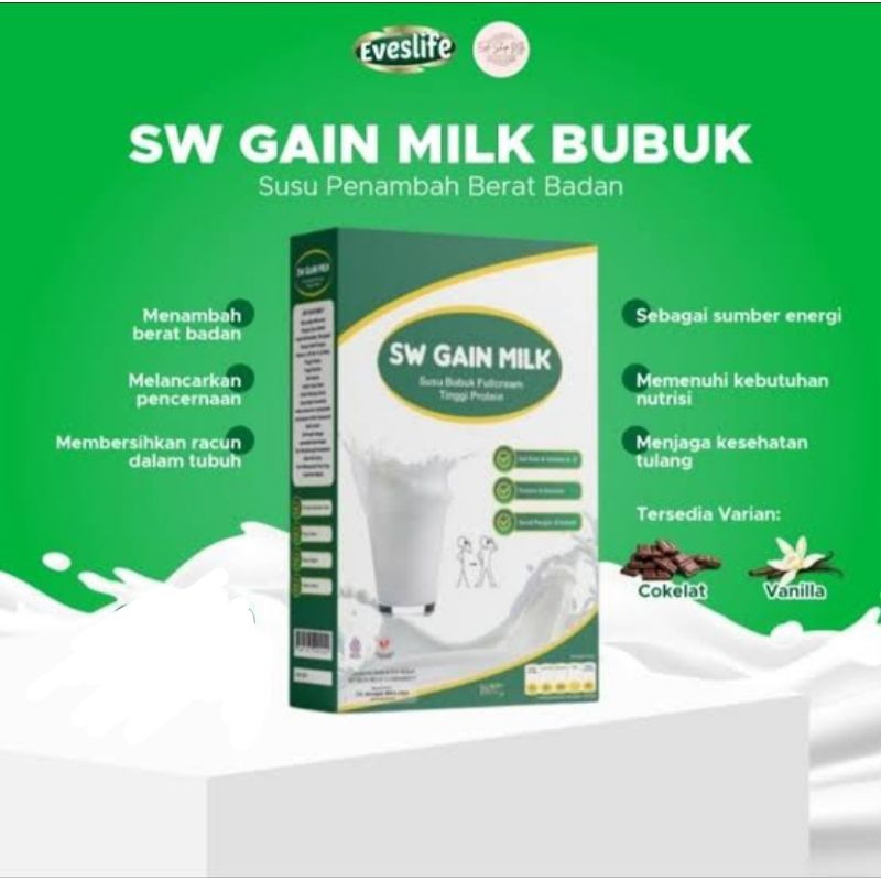 Jual Promo susu sw gain milk asli original BPOM super weigh gain ...