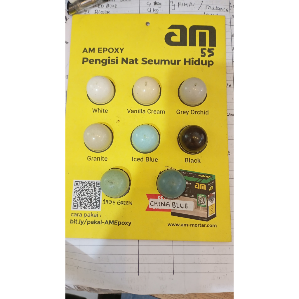Jual Promo AM 55 Tile Grout - Semen Pengisi Nat Epoxy | Shopee Indonesia