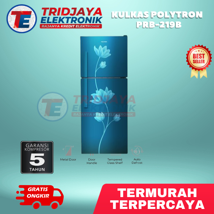 Jual Kulkas Polytron 2 Pintu 210 Liter PRB-219B Garansi Resmi | Shopee ...