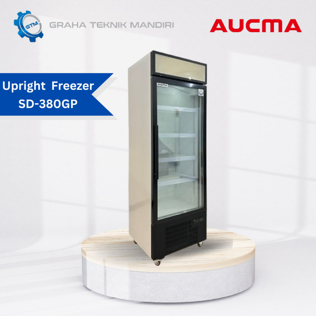 Jual Aucma Upright Freezer SD380-SBID (EX DISPLAY) | Shopee Indonesia