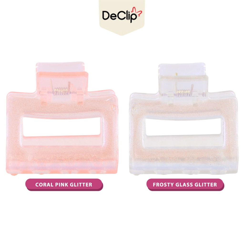 Jual Declip Chic Jepit Boxy Mini GG4 5 CM Glitter Series | Shopee Indonesia