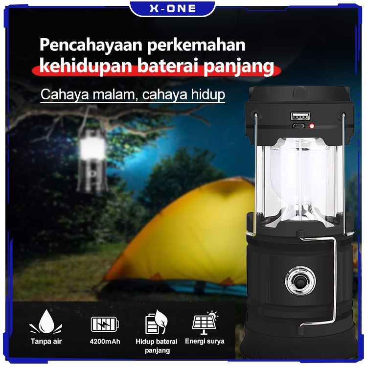 Jual X-ONE Lampu LED luar ruangan untuk camping/lentera, lampu LED ...