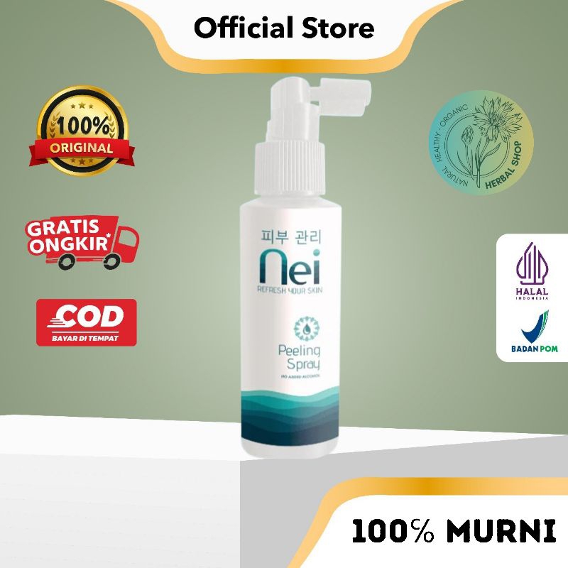 Jual Nei Peeling Spray Resmi BPOM - Beautyhacks 100% Original | Shopee ...