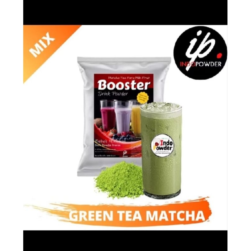Jual ( COD ) 1/2 kg BOOSTER BUBUK MINUMAN RASA GREEN TEA / JANJI JIWA ...