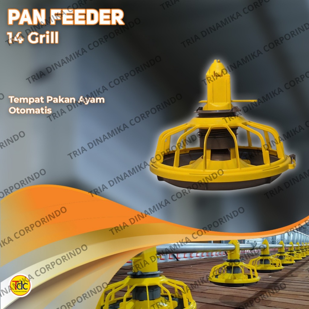 Jual Pan Feeder 14 Grill - 14 Lopang - 14 Lubang - Tempat Pakan Ayam Otomatis - Alat Ternak ...