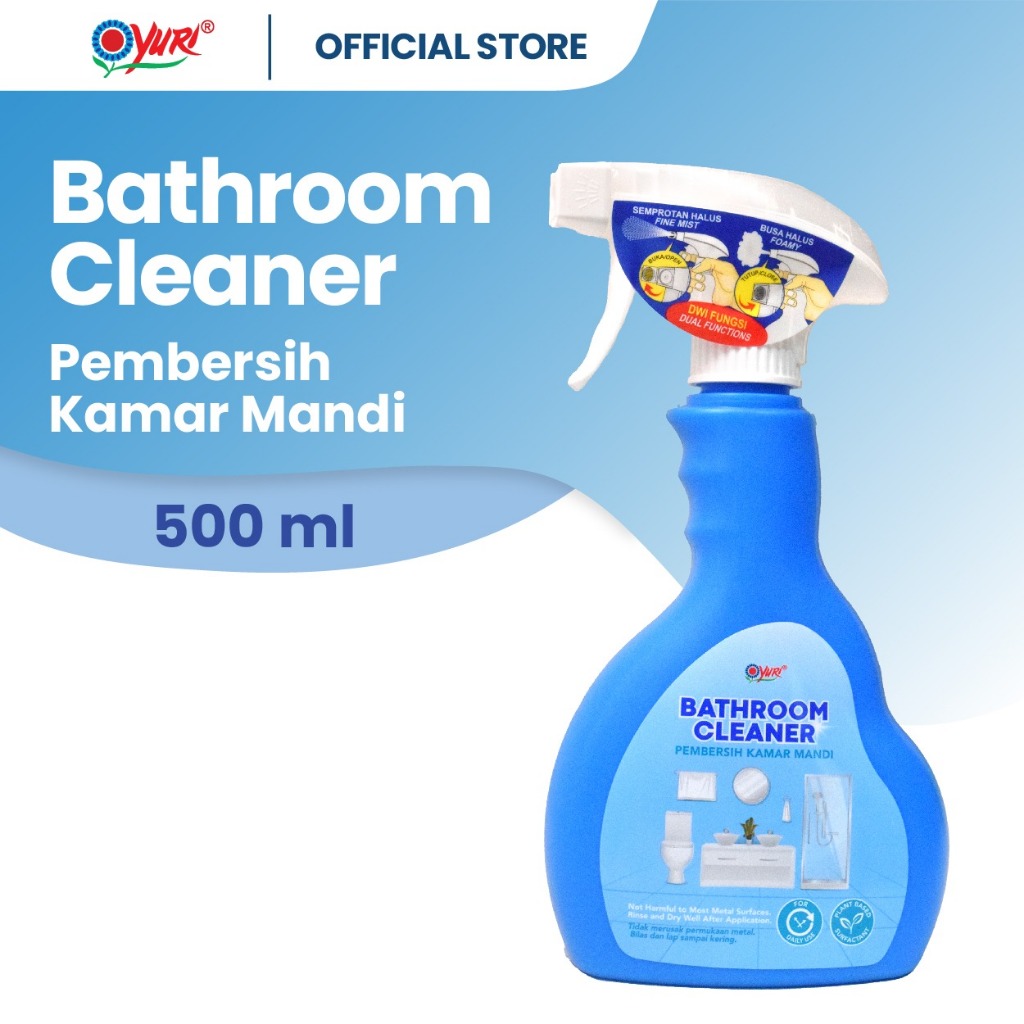 Jual Yuri Bathroom Cleaner Pembersih Kamar Mandi 500 Ml | Shopee Indonesia