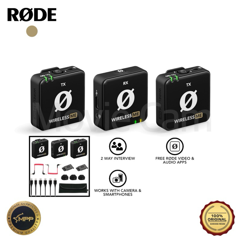 Jual RODE Wireless ME Dual Ultra-compact Wireless Microphone System ...