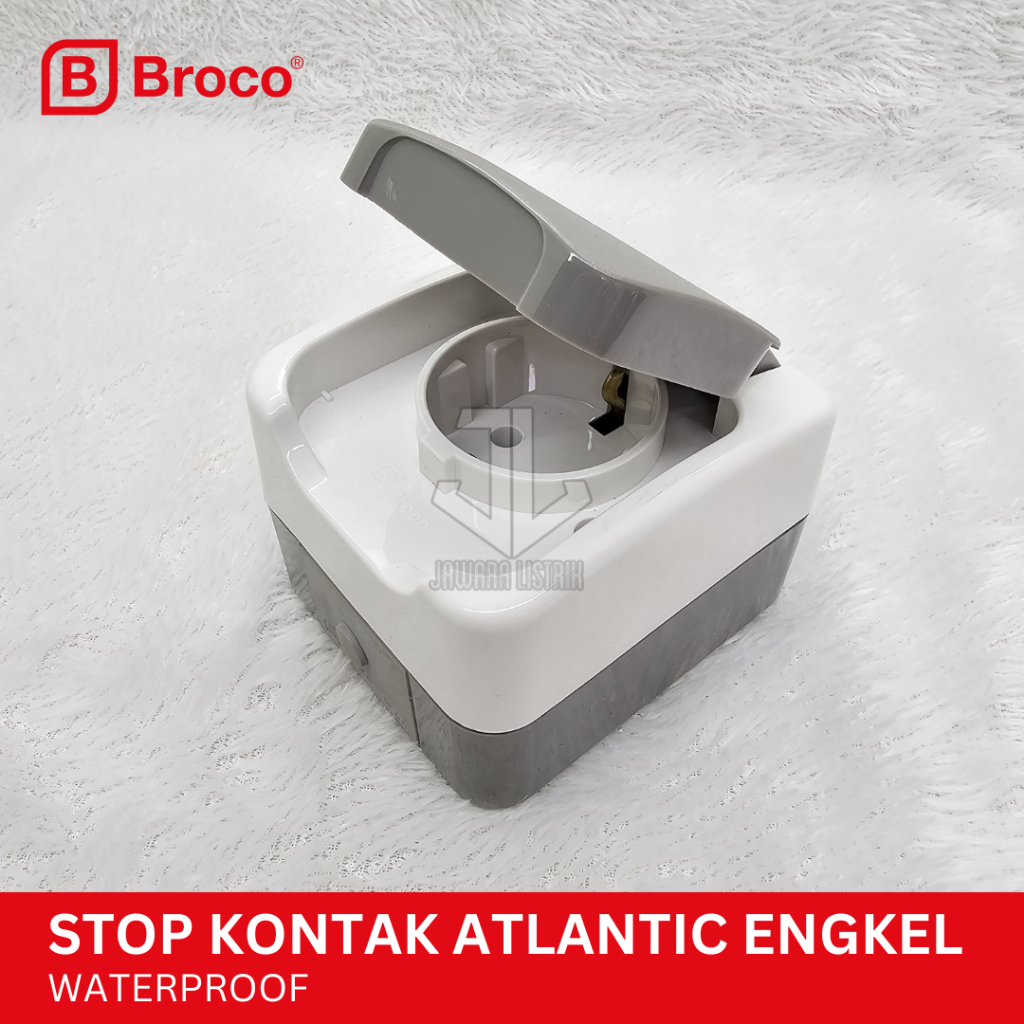 Jual STOP KONTAK WATERPROOF BROCO ATLANTIC 2151 OUTBOW | Shopee Indonesia