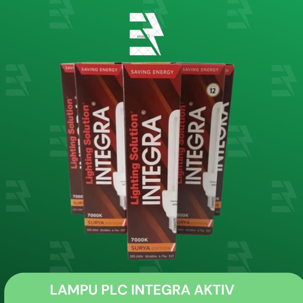 Jual LAMPU PLC INTEGRA AKTIV 6WATT - 14 WATT (PROMO BELI 2 GRATIS 1 ...