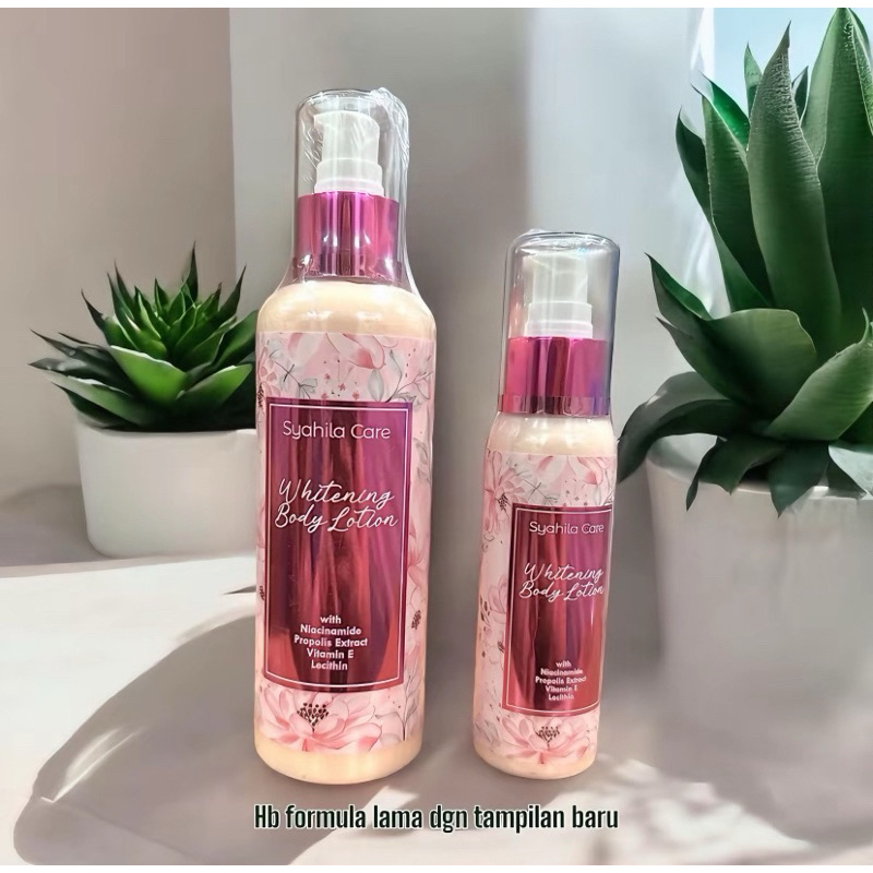 Jual HB SYAHILA CARE 250ML FORMULA LAMA || handbody syahila care 250ml ...