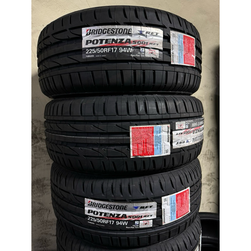 Jual ban mobil 225/50 r17 Bridgestone Potenza S001 Run Flat RFT ukuran 225 50 17 untuk BMW ...
