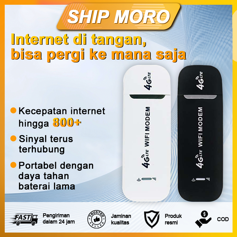 Jual Modem WIFI 4G Support All Operator SIM card 150 Mbps Modem 4G LTE ...