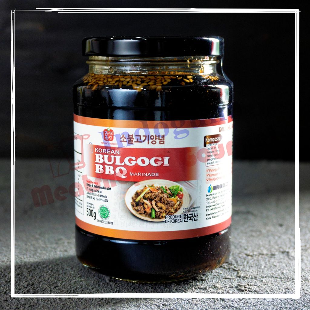 Jual JINSUNG KOREAN BULGOGI SAUCE 500ML | Shopee Indonesia