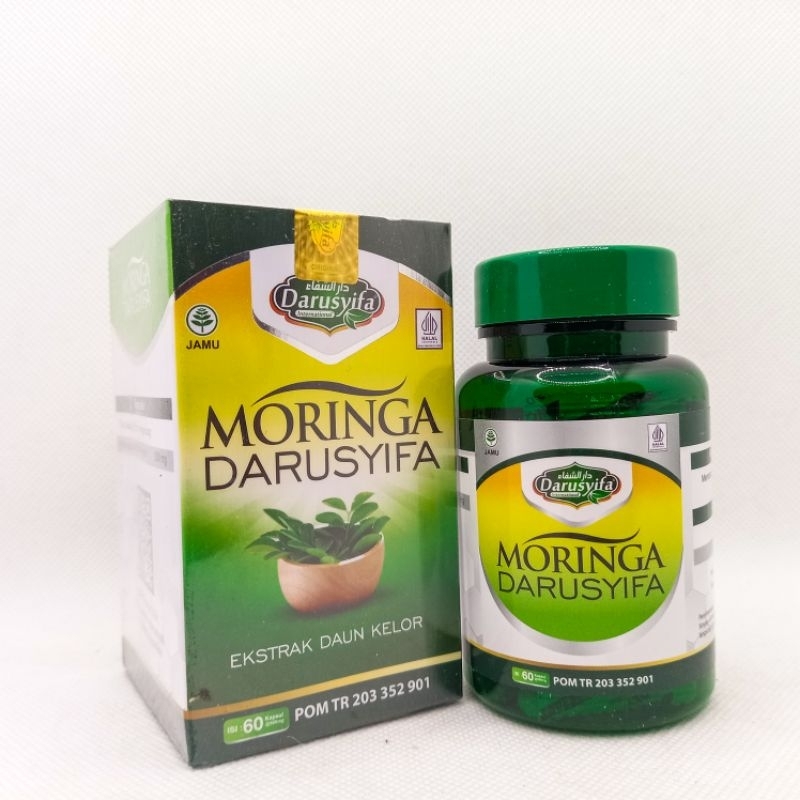 Jual Kapsul ekstrak daun kelor Moringa Oliefera Darusyifa Herbal ... Jual Kapsul ekstrak daun kelor Moringa Oliefera Darusyifa Herbal ...