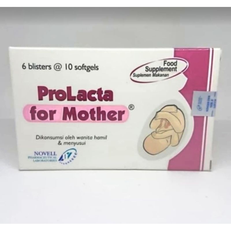 Jual PROLACTA FOR MOTHER BOX 60 KAPSUL | Shopee Indonesia