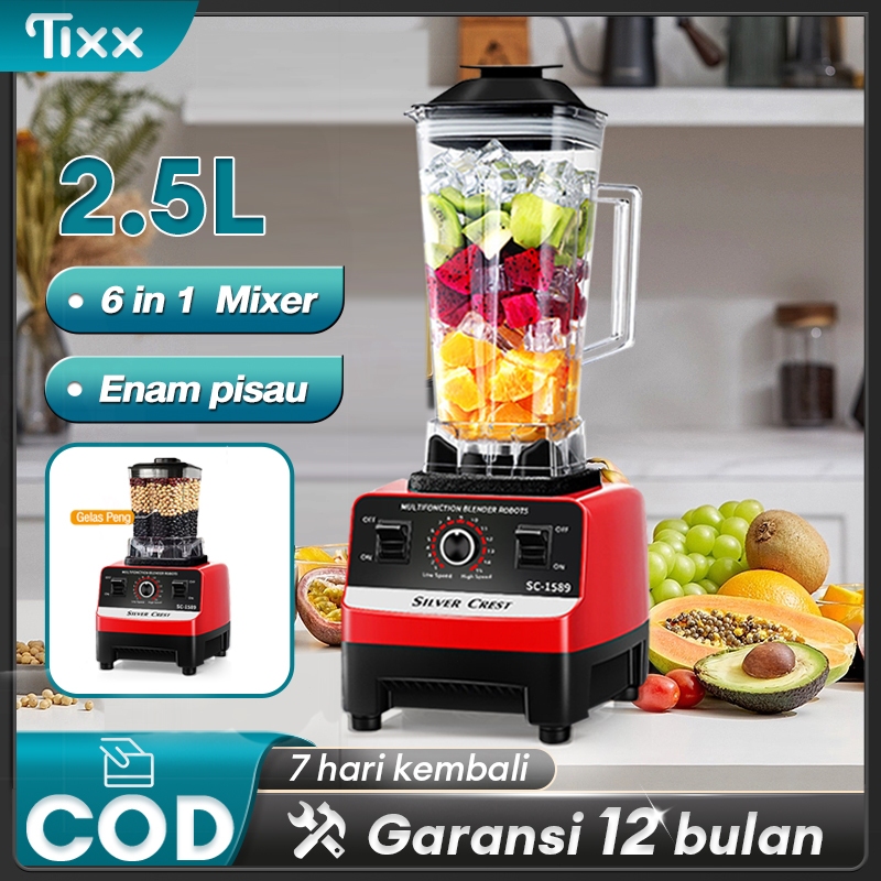 Jual Juicer 2.5L 450W Multifungsi Blender Hadiah Foodgrade Kapasitas ...