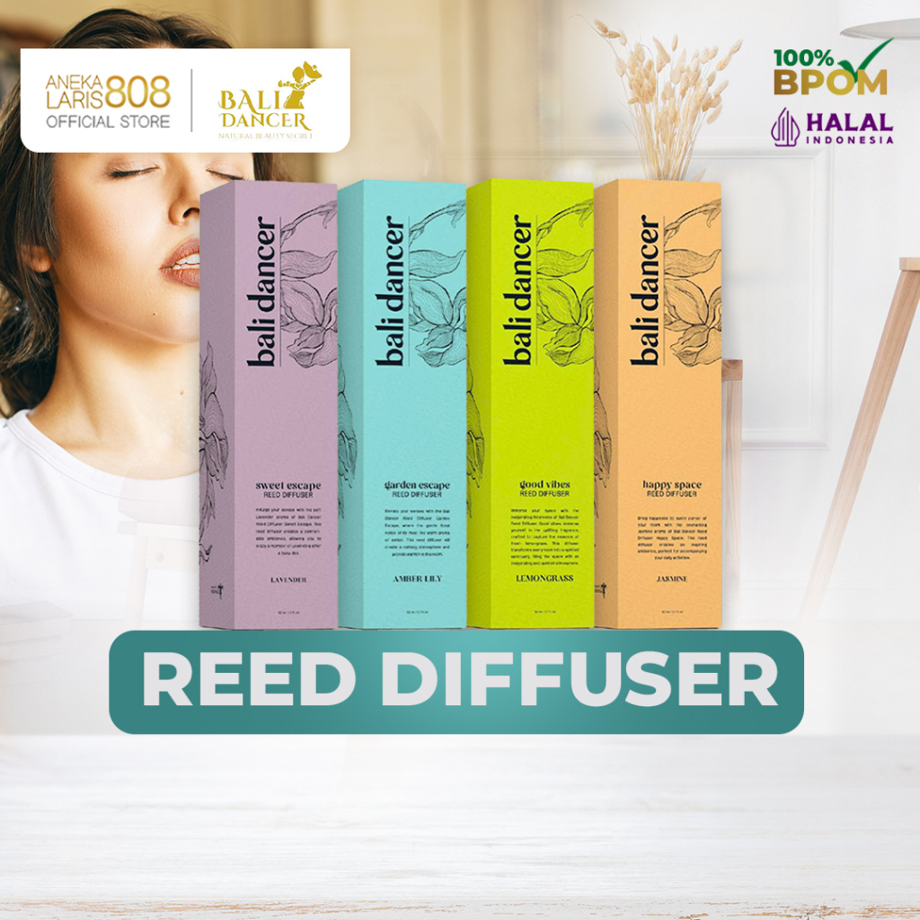 Jual Herborist Bali Dancer Reed Diffuser Pengharum Ruangan Tahan Lama ...