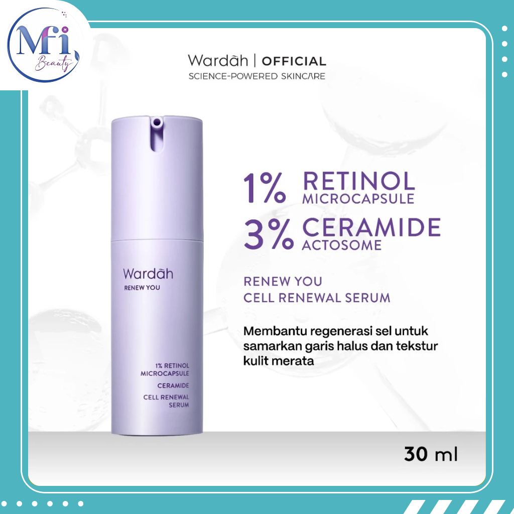 Jual MFI - Wardah Renew You 1% Retinol Microcapsule Ceramide Cell ...