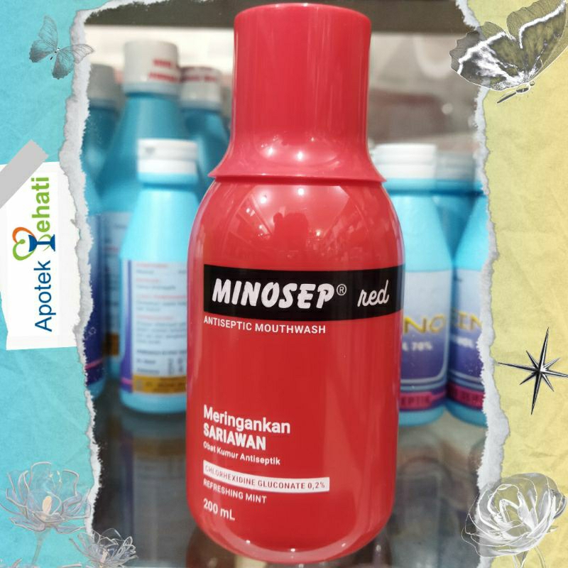 Jual Minosep 200 mL Obat Kumur Untuk Sariawan & Menyegarkan Mulut ...