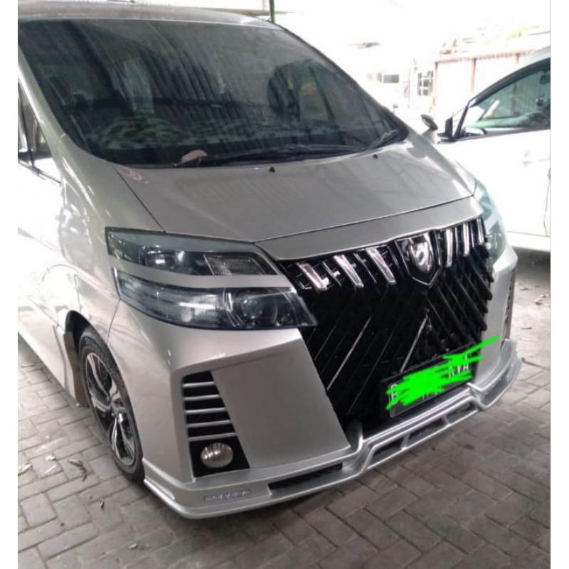 Jual bodykit toyota alphard tahun 2006 ,2007,2008 bagian depan dan ...