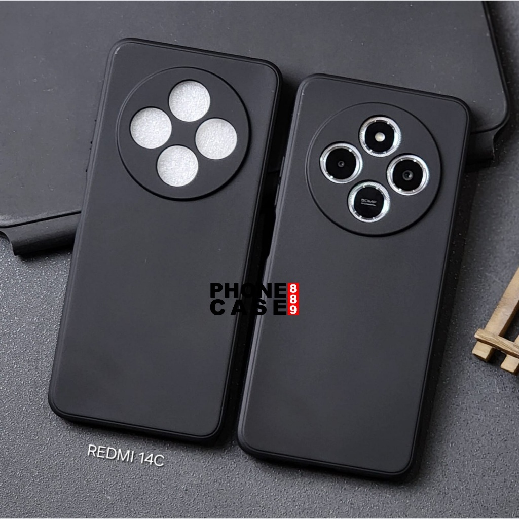 Jual POCO C75 CASE MACARON BLACK SQ CASE BLACK POCO C75 | Shopee Indonesia