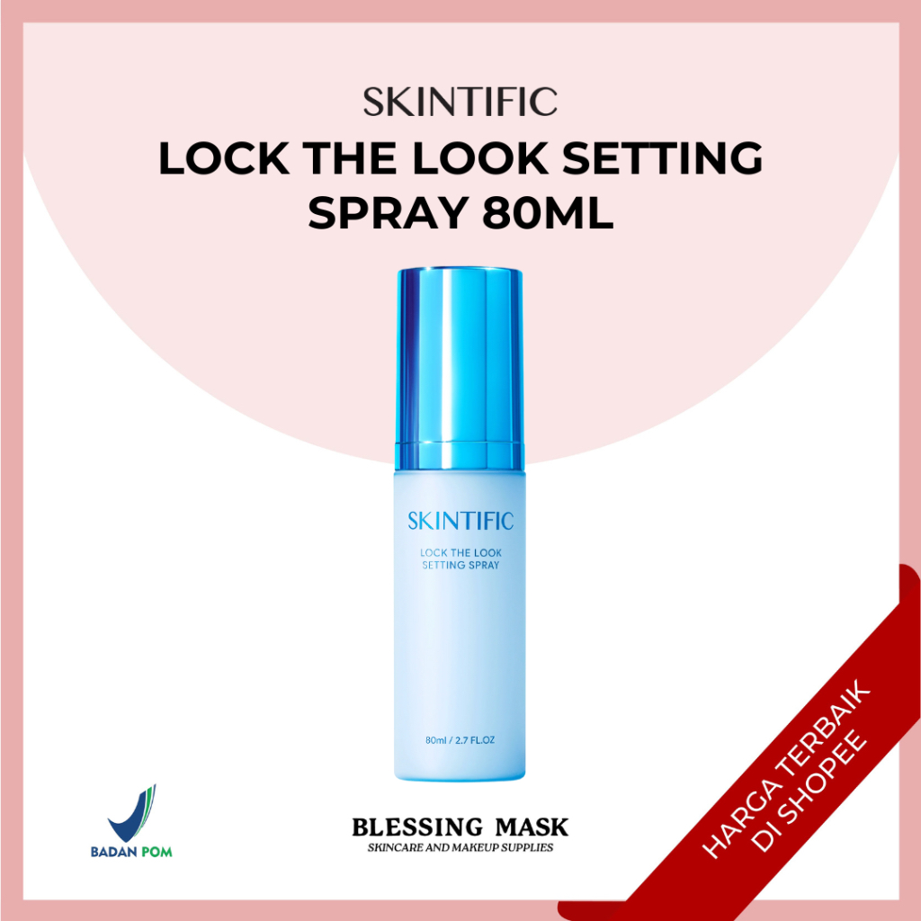 Jual SKINTIFIC - Lock the Look Setting Spray 80mL | Lock The Look 16h ...