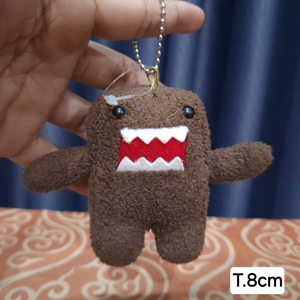 Jual Boneka Domo Coklat Kecil Original Cantik Lucu Gantungan | Shopee ...