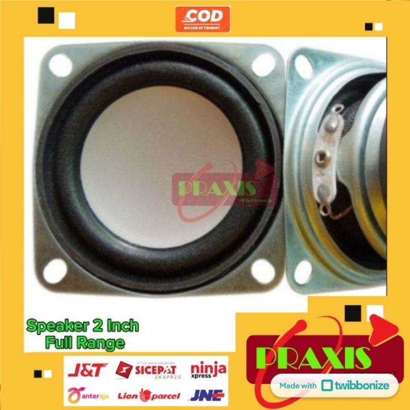 Jual Speaker 2 Inch 4 Ohm 3 Watt Full Range | Shopee Indonesia