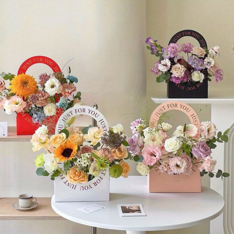 Jual Flower Bloom Bag Gift Box Florist Tools Tas Buket Bunga ...