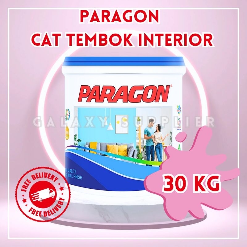 Jual [READY STOCK] PARAGON - CAT TEMBOK INTERIOR 30 KG PUTIH | Shopee ...