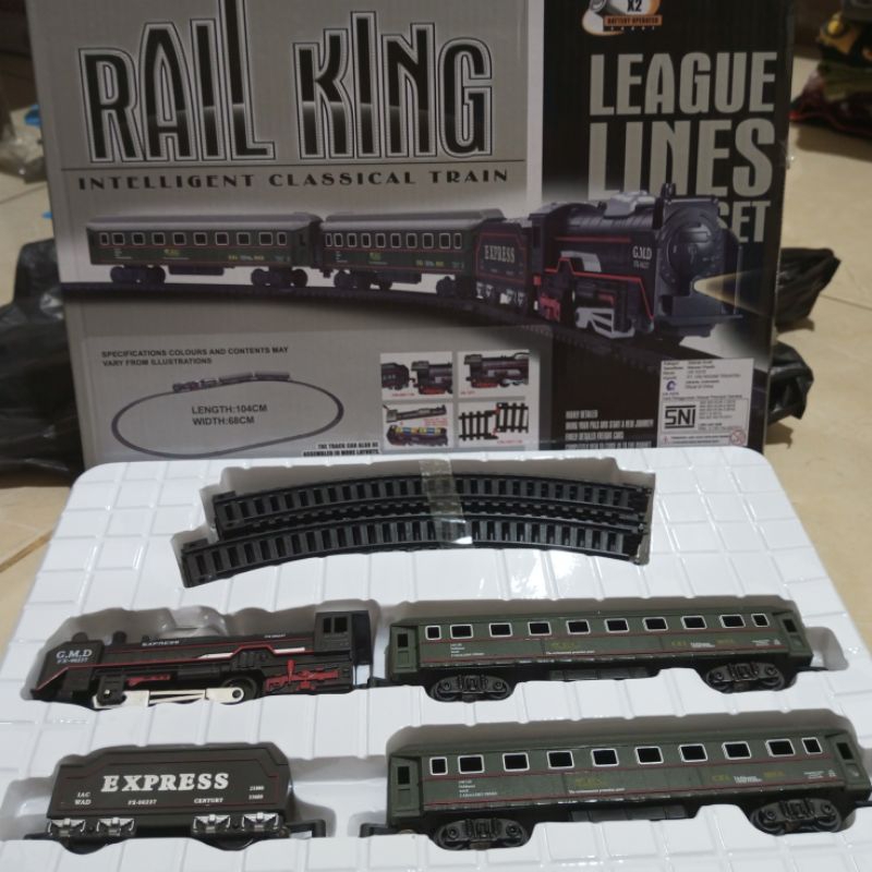 Jual Kereta api RAIL KING N.H707S 3 gerbong 1 Kereta api | Shopee Indonesia