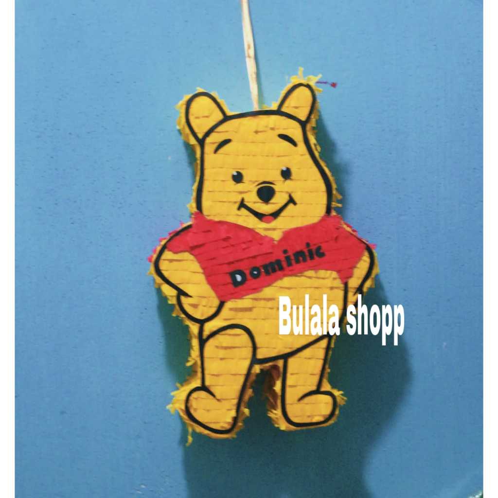 Jual pinata pukul / pinata tarik karakter ulang tahun motif winnie the ...