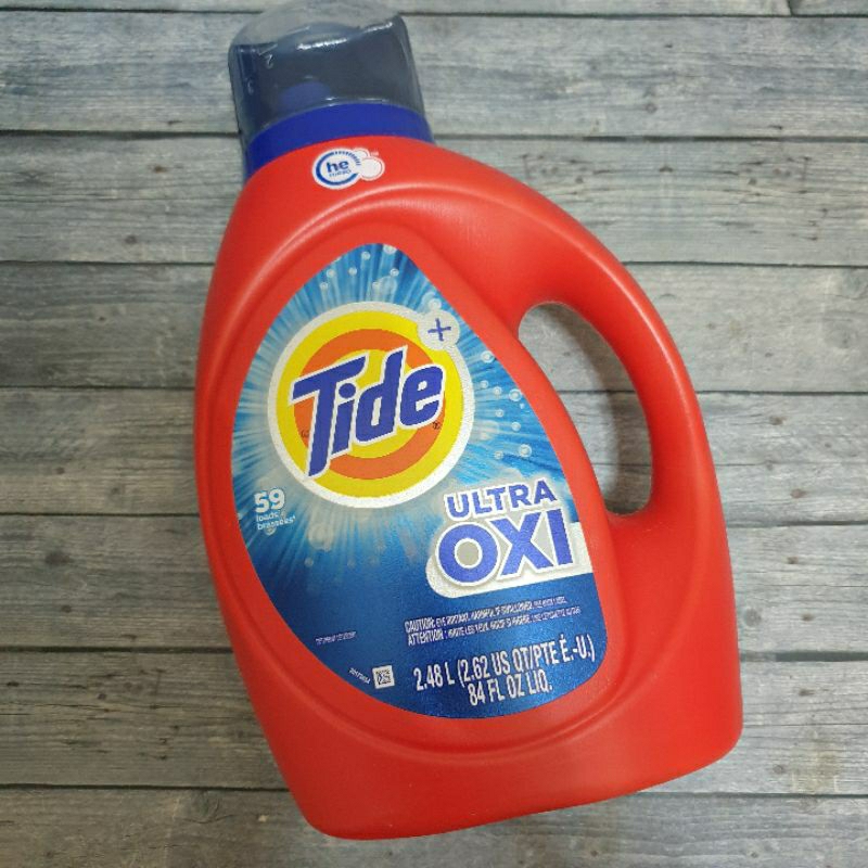 Jual Tide Ultra OXY Laundry Liquid Detergent USA Singapore | Shopee ...