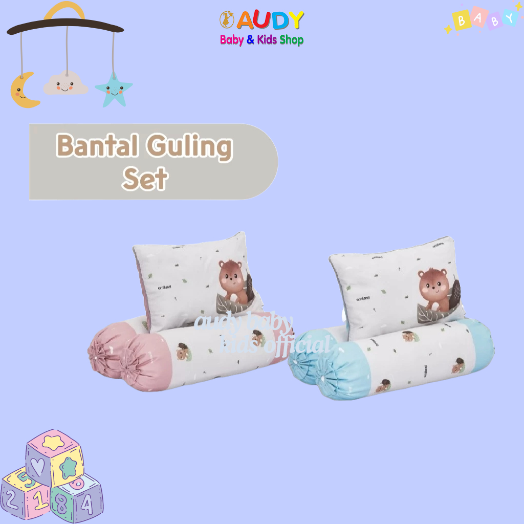 Jual AUDY BABY - OMILAND BANTAL SET GULING ANAK BALITA OTTER SERIES ...