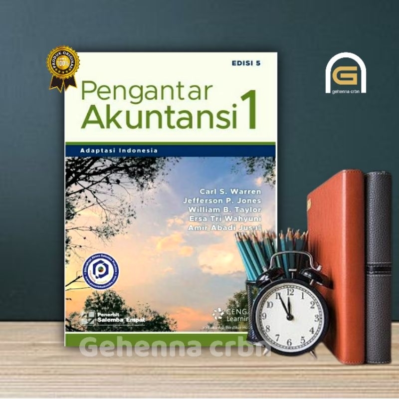 Jual Buku Original : Pengantar Akuntansi 1 Adaptasi Indonesia Edisi 5 Carl S. Waren Salemba ...