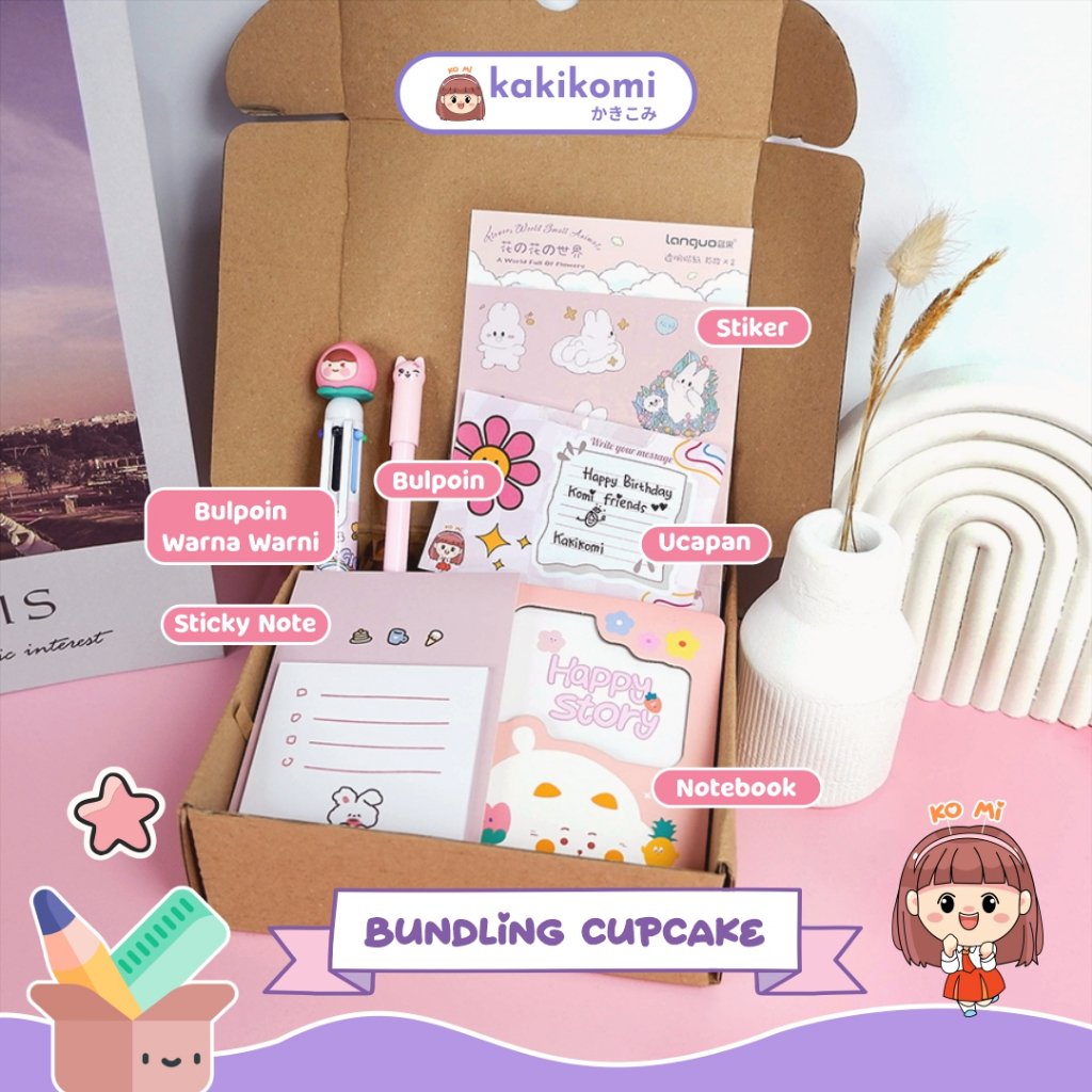 Jual Paket Stationery Murah Hampers Ulang Tahun Cewek Paket Alat Tulis ...