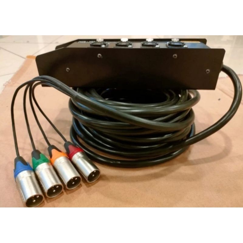 Jual Kabel Snake isi 4 Snake Kabel 4ch + Stage Box Jack Male Panjang 40 ...