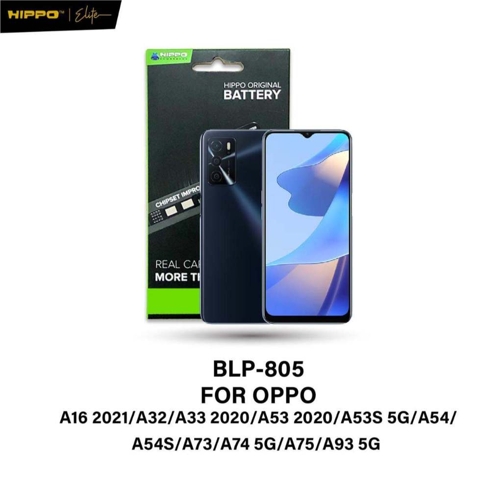 Jual Hippo Baterai OPPO BLP-805 | A16 2021 5000mAh | A32 A33 2020 | A53 ...