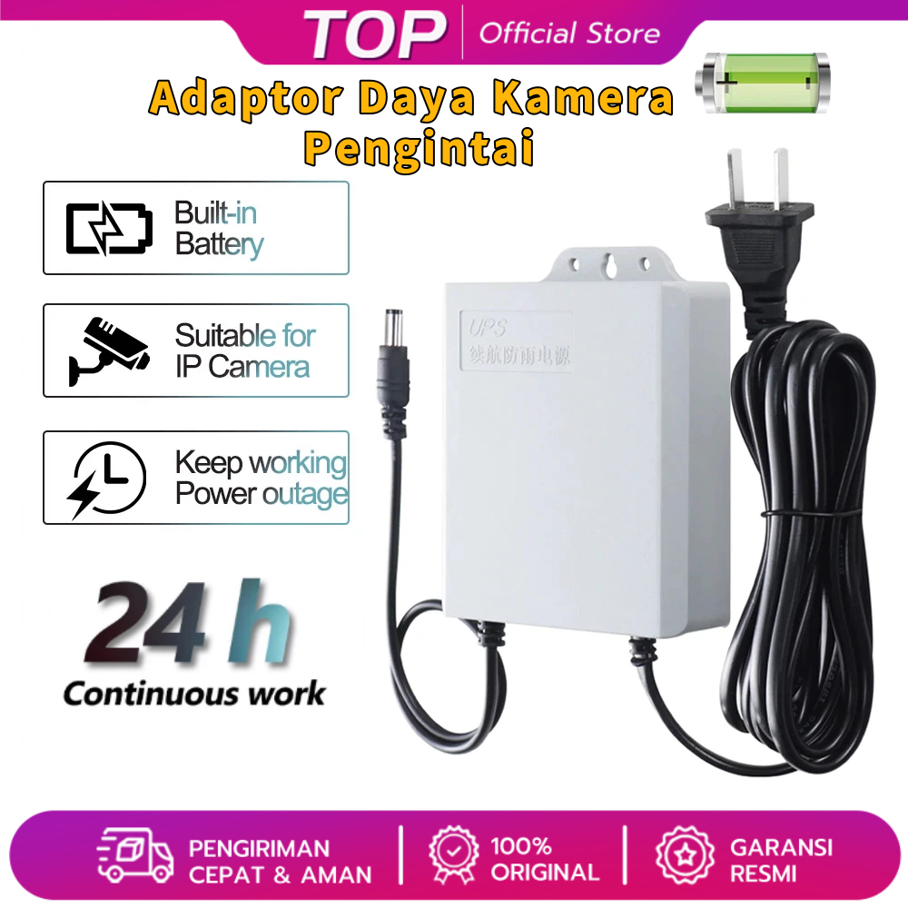 Jual Catu Daya Tak Terputus 3600mah Ups Catu Daya Cadangan Mini DC ...