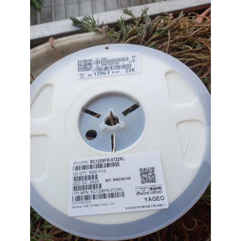 Jual resistor smd 1206 22k ohm orginal yageo | Shopee Indonesia
