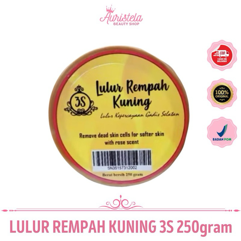 Jual LULUR REMPAH KUNING 3S | Shopee Indonesia
