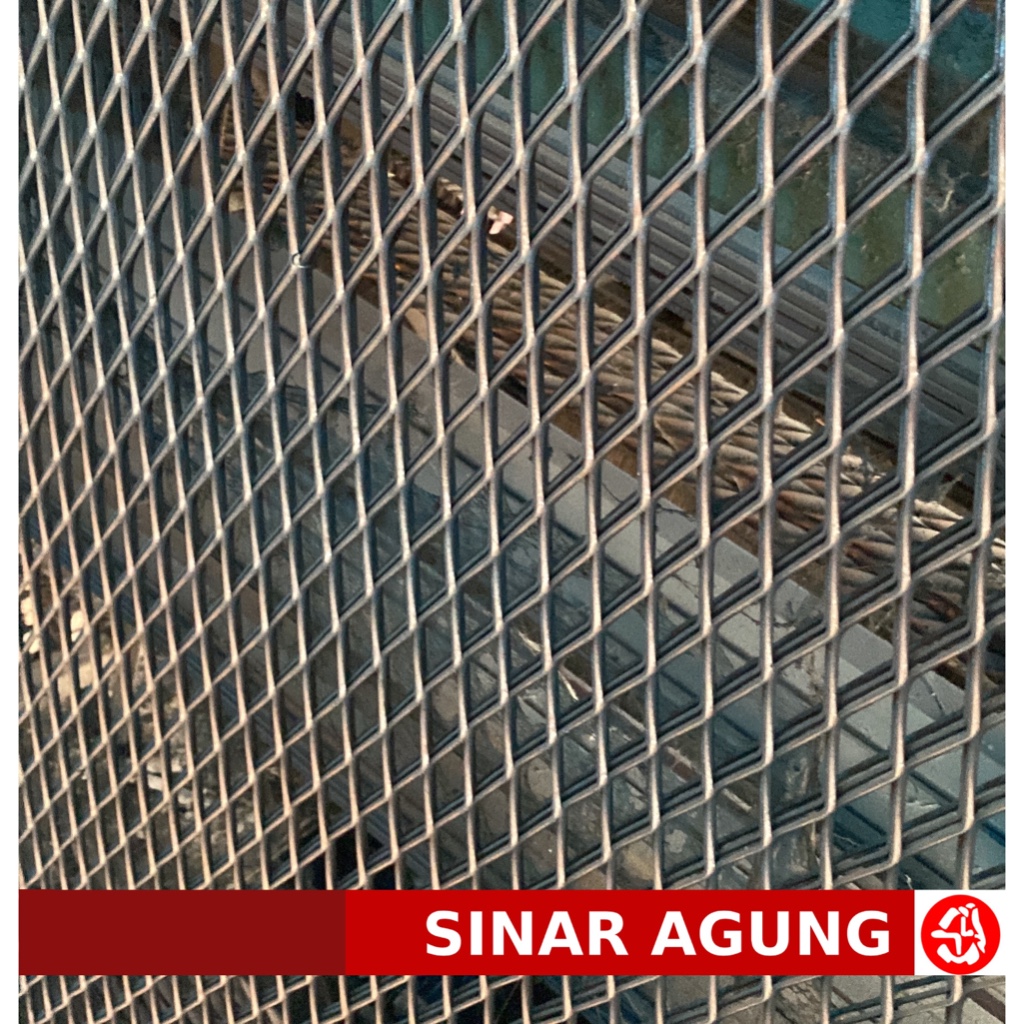Jual Plat Besi Expandek 3035 / Plat Expanded / Plat Expanda Plat Silang 1,2m x 2,4m | Shopee ...