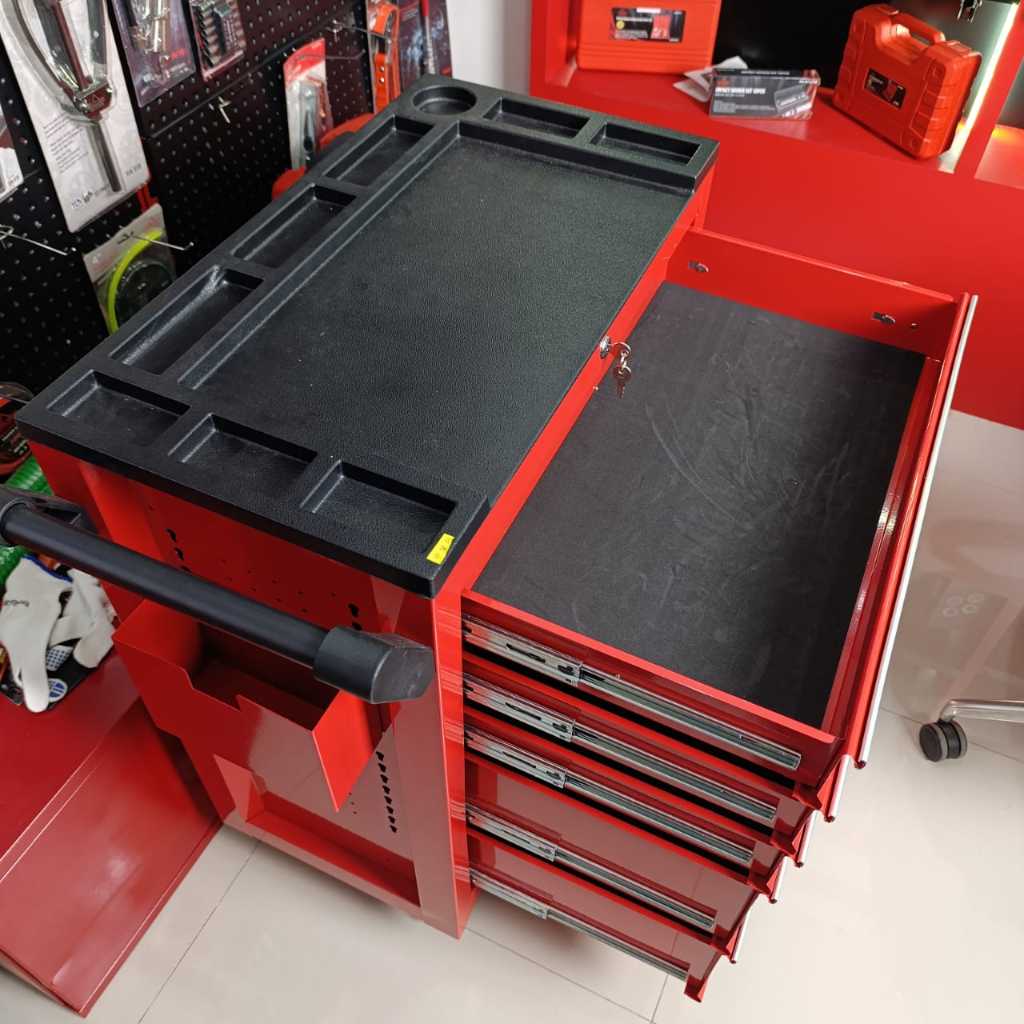 Jual Kotak Lemari Tool Box Cabinet Trolley 4 Drawer YUKIDO Original Terbaik | Shopee Indonesia