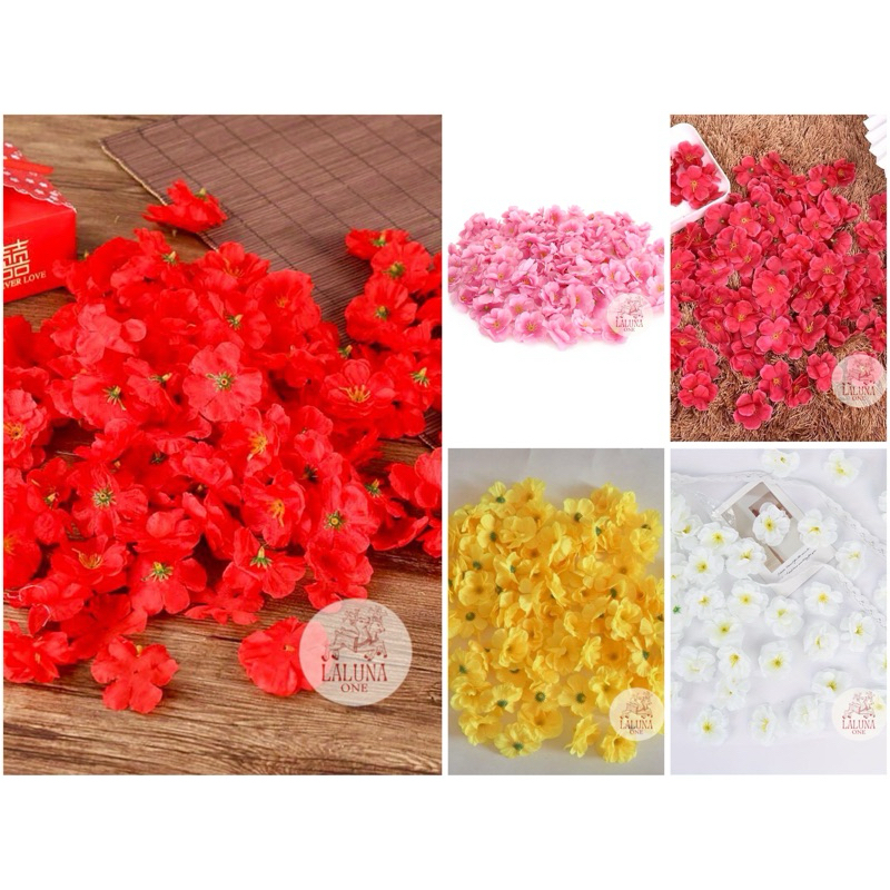 Jual Bunga sakura isi 100 pcs Kelopak bunga / meihua/ hiasan imlek ...