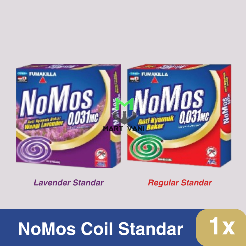 Jual NoMos Coil Obat Nyamuk - Lavender Standar - Regular Standar 25g ...