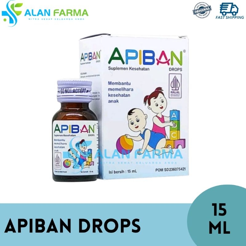 Jual Apiban Drops 15 mL EXP TERBARU MEI 2027 | Apiban Drop | Nutrisi ...