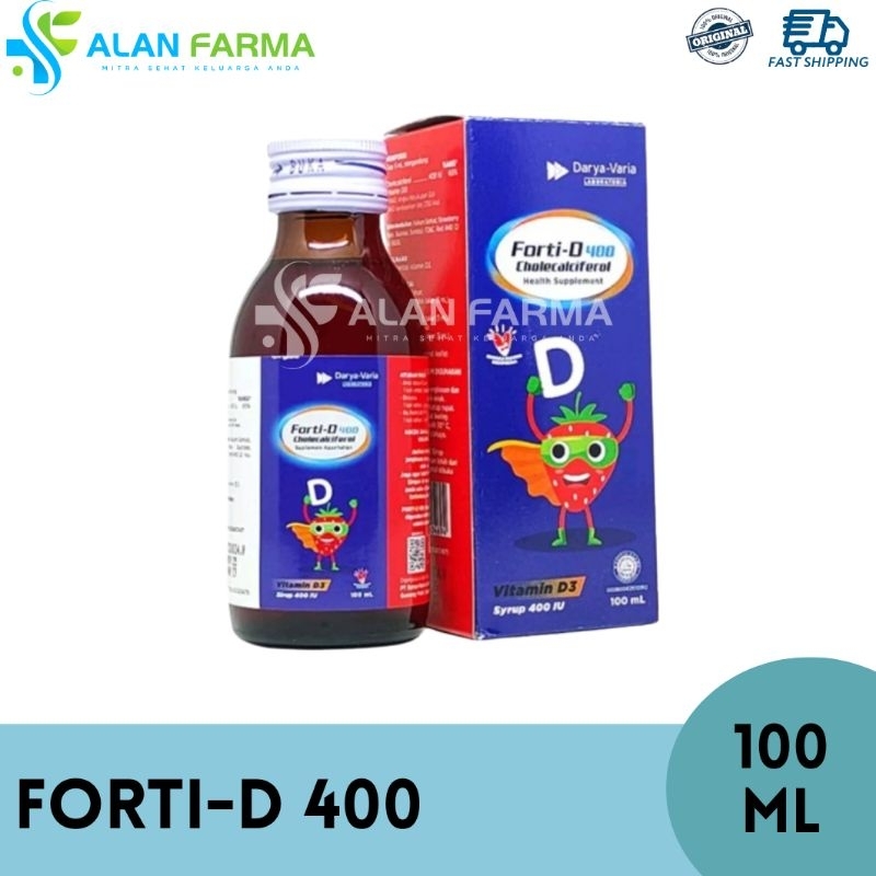 Jual Forti-D 400 iu Sirup | Forti D 400 iu Sirup | Vitamin D3 400 iu ...