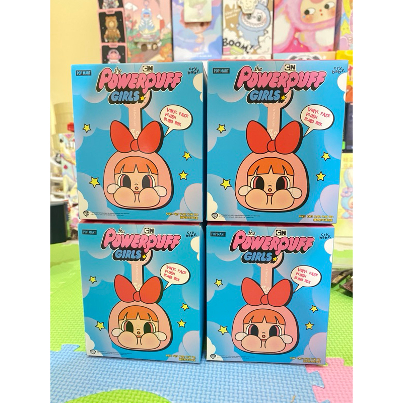 Jual POPMART crybaby x powerpuff girls ppg vinyl face plush crybaby ...