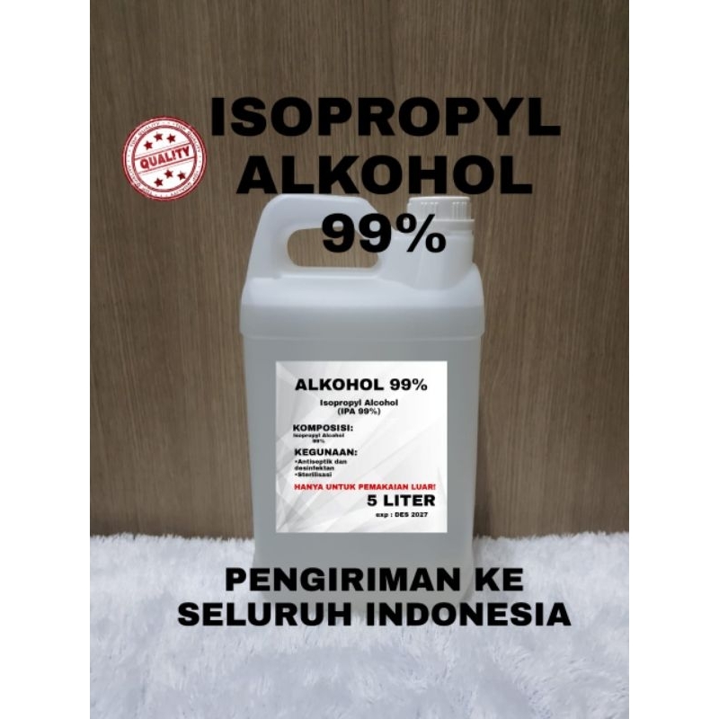 Jual Isopropyl IPA teknis - 5 Liter | Shopee Indonesia