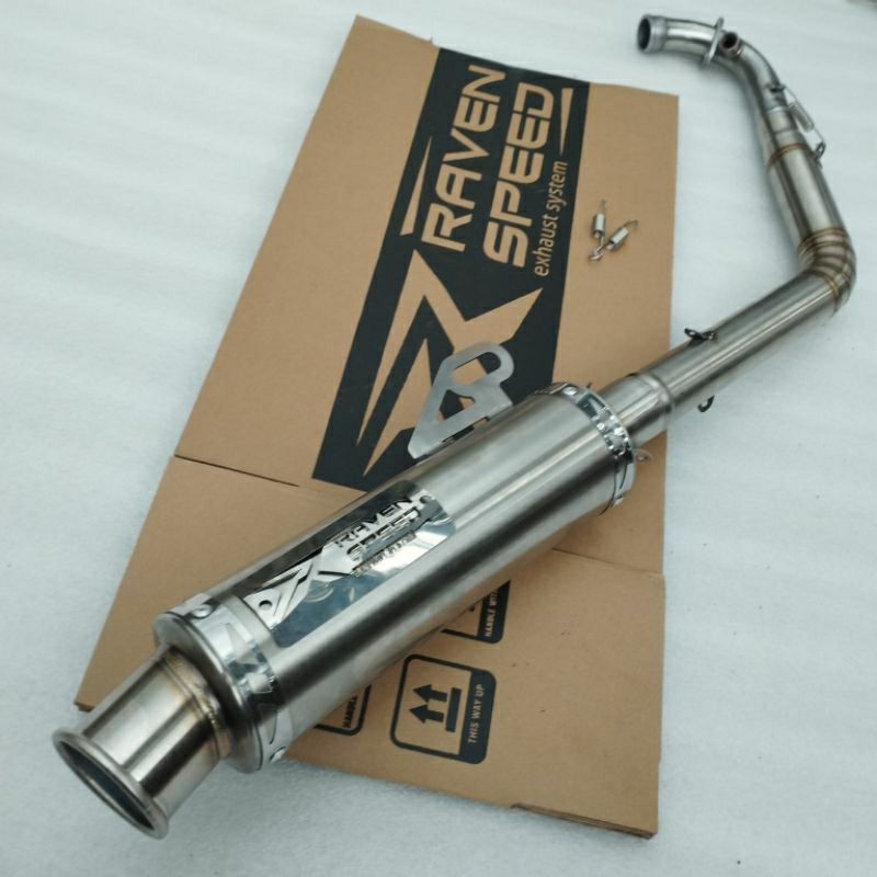 Jual full set knalpot racing type Salemba aerox new nmax new Vario 125 new beat deluxe Scoopy ...